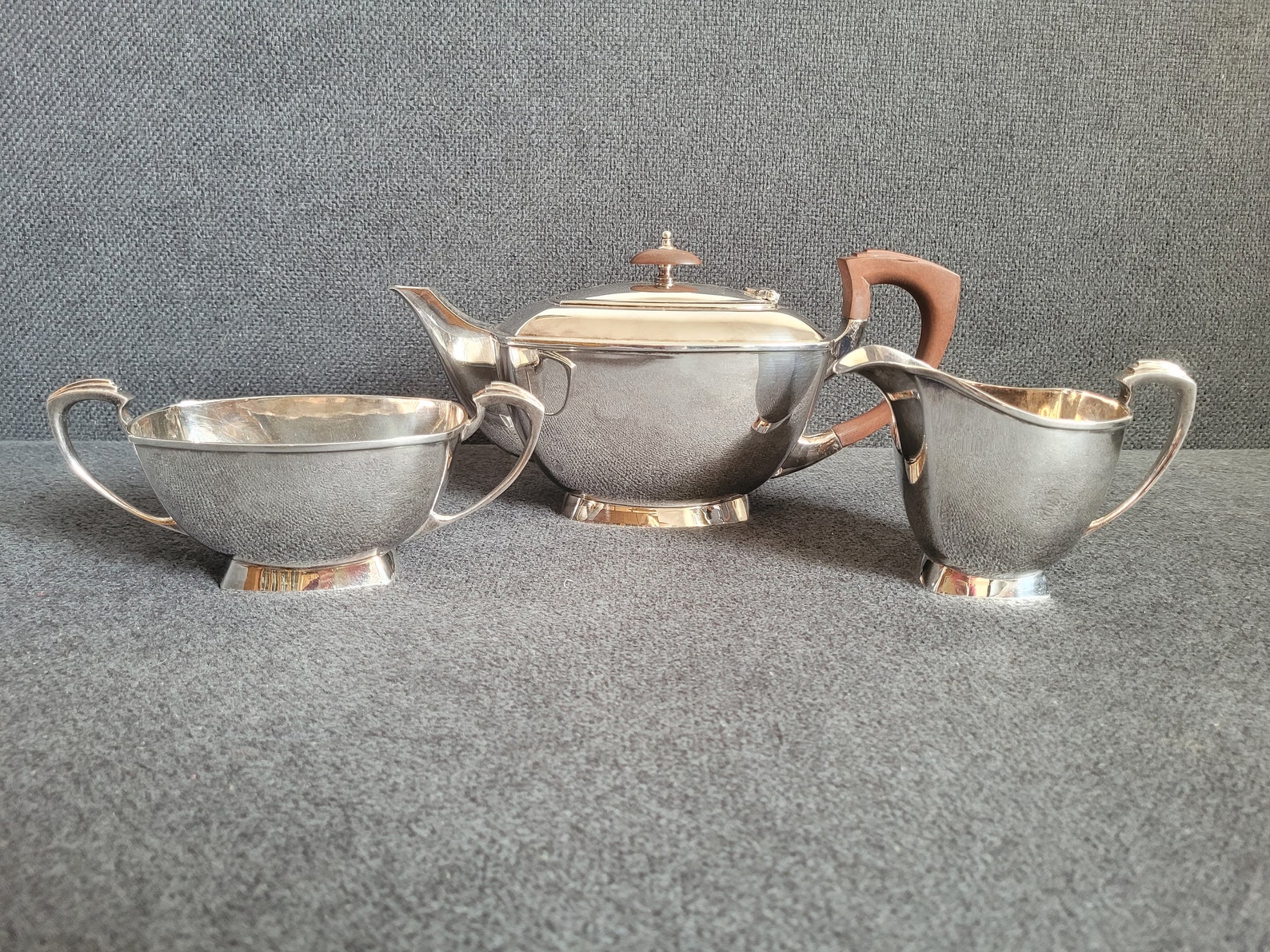 Antique Silver-plated WILLIAM BATT & SONS Tea Set - Etsy