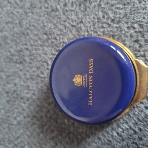 Halcyon Days Jewelry Box , Can Be Used as a Pillbox in the Original Box ...