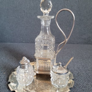 Vintage Cruet Set - Etsy