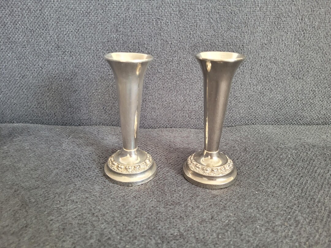 A Charming Pair of Vintage Bud Vases - Etsy