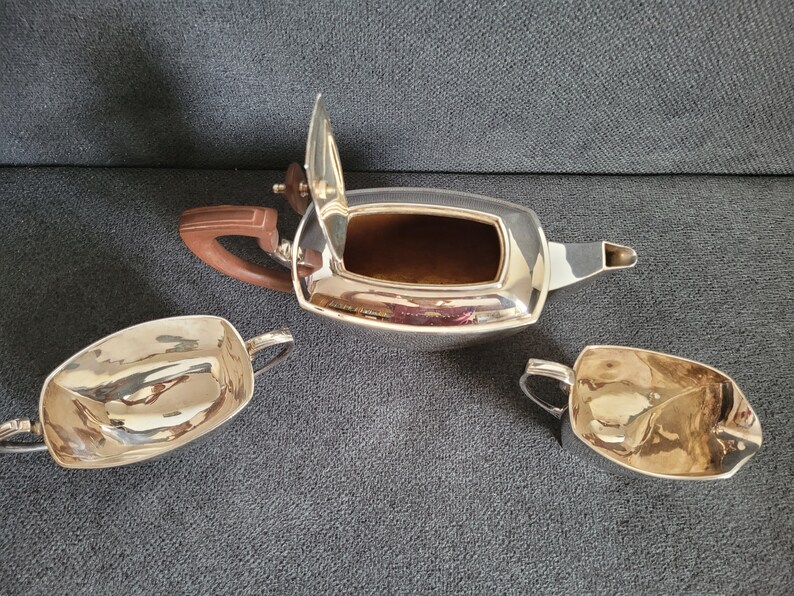 Antique Silver-plated WILLIAM BATT & SONS Tea Set - Etsy
