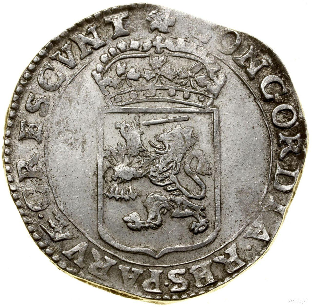 Original Thaler Coin (silver Ducat), 1661, Netherlands - Etsy
