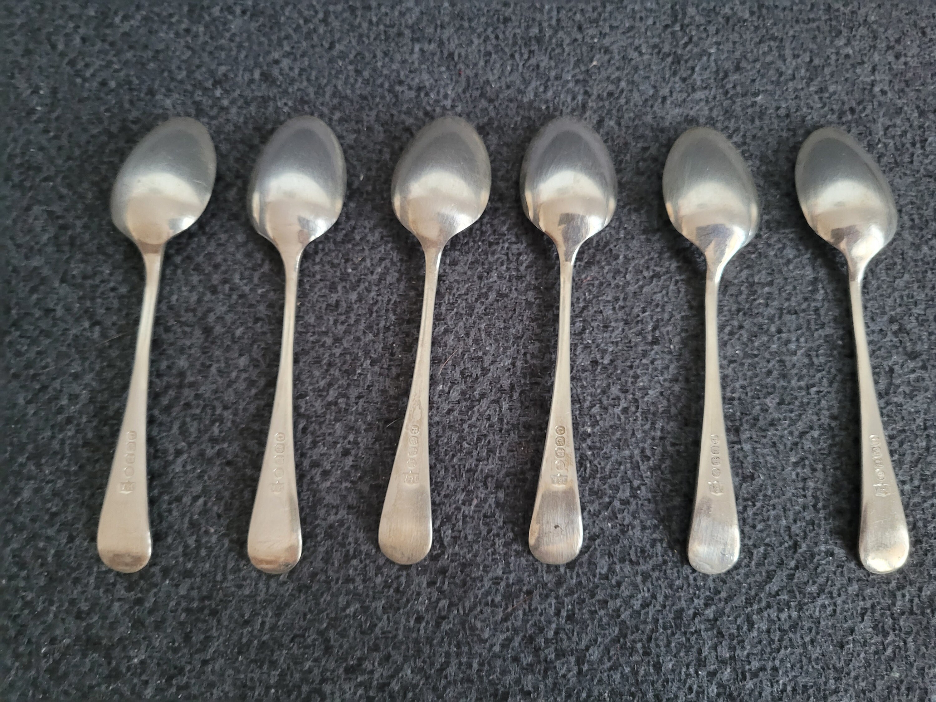 A Set of Antique Silver-plated Spoons - Etsy