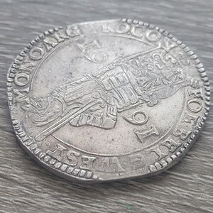 Original Thaler Coin (silver Ducat), 1661, Netherlands - Etsy