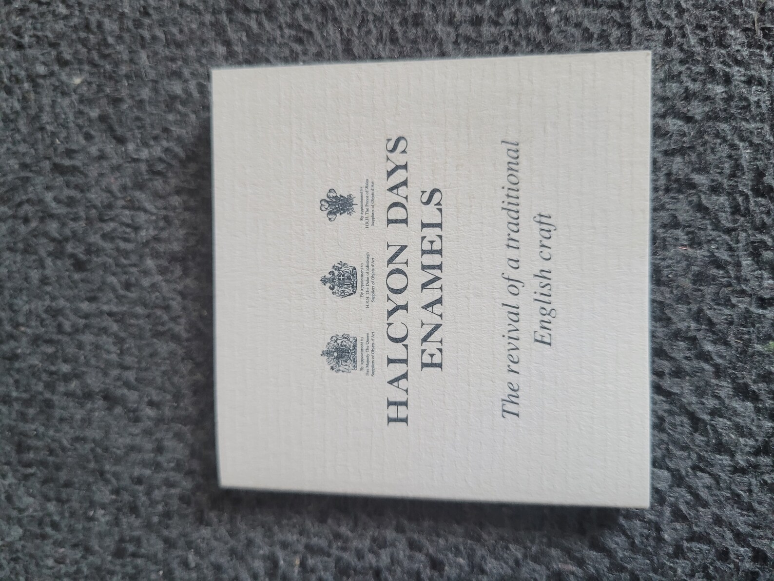 Halcyon Days Jewelry Box , Can Be Used as a Pillbox in the Original Box ...