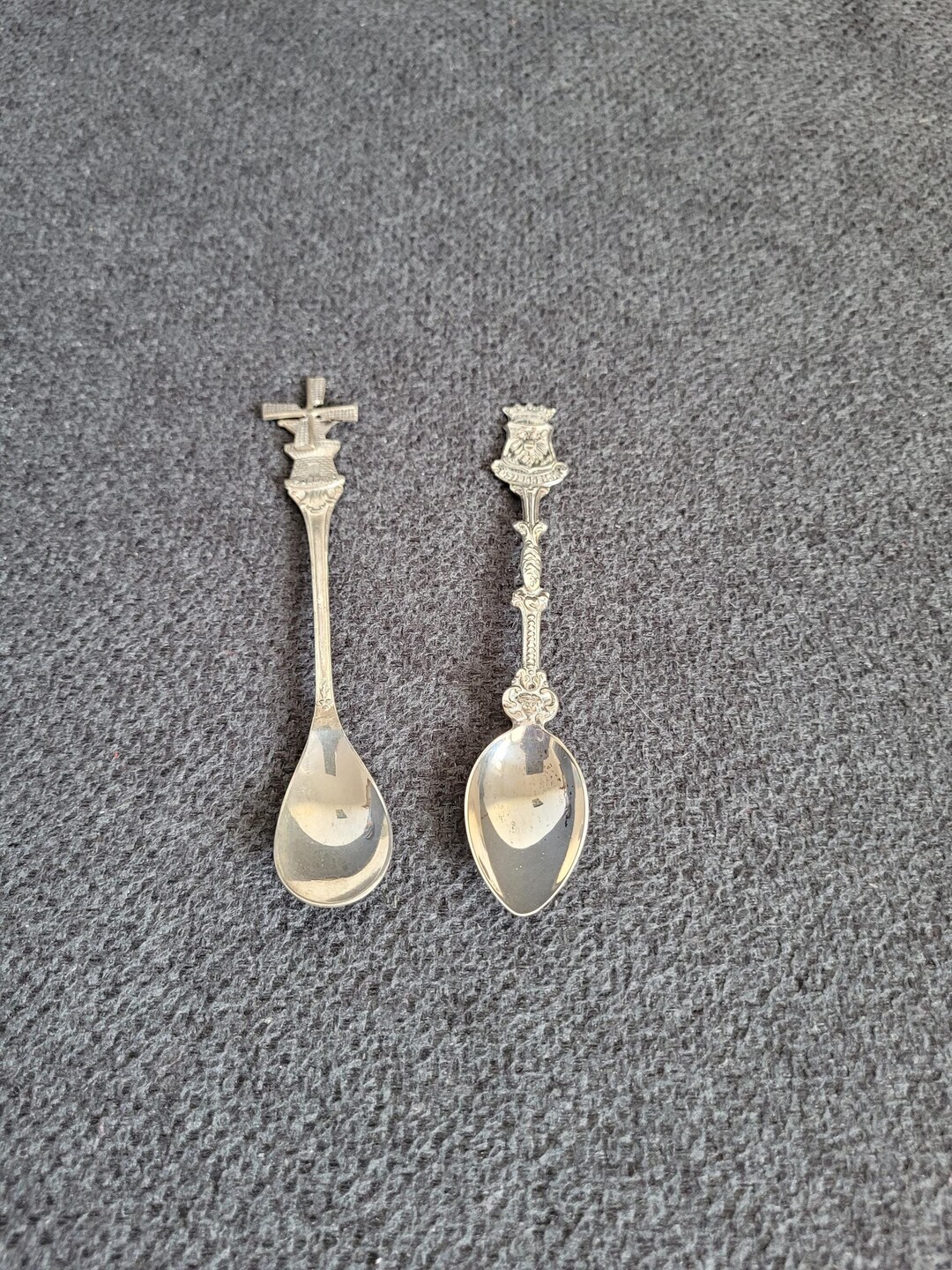 Two Silver Vintage Souvenir Spoons. Souvenir Spoons From Österreich ...