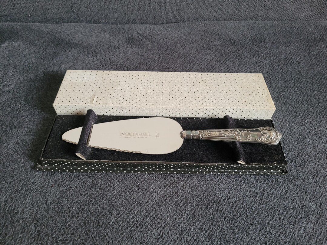 Vintage Sterling Silver 925 Handle Cake Server - Etsy