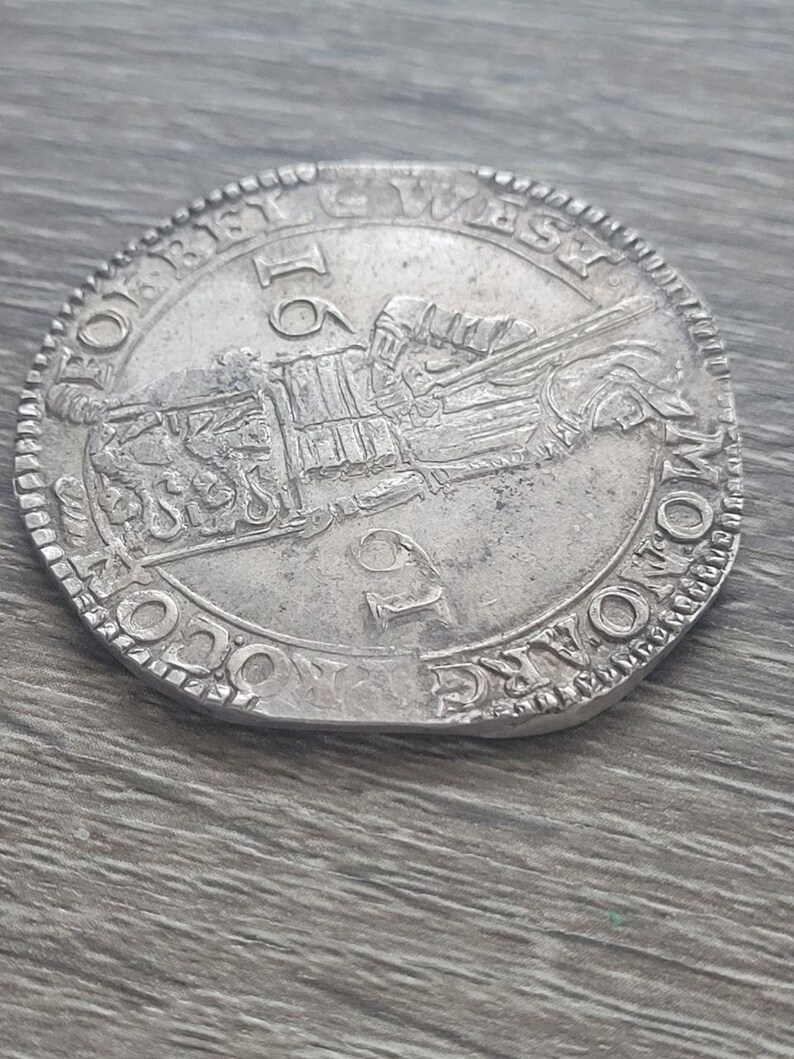 Original Thaler Coin (silver Ducat), 1661, Netherlands - Etsy