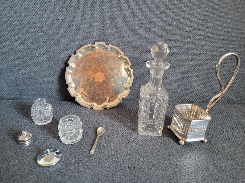 Vintage Cruet Set - Etsy