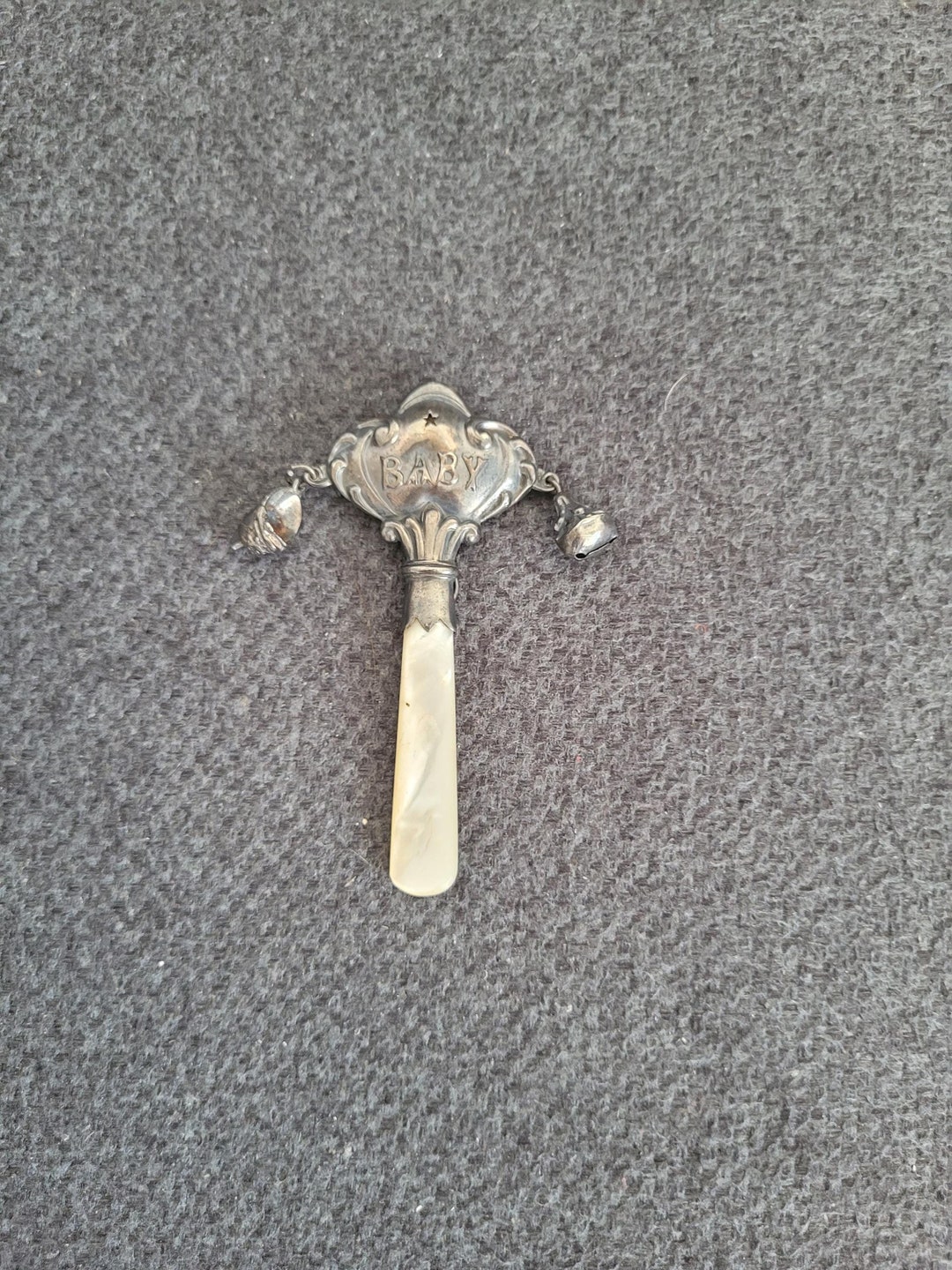Vintage Rattle in Victorian Style. - Etsy