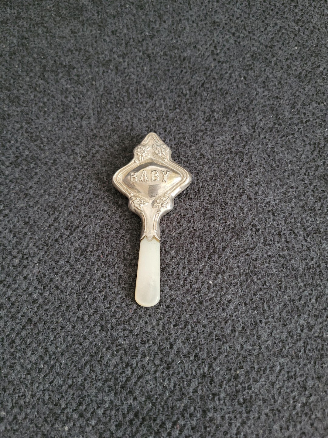 Vintage Silver Rattle in Victorian Style. - Etsy