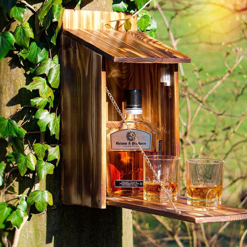 Whiskey Cabinet - Etsy