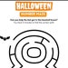 Halloween Number Maze Printable Number Maze Worksheets, Number ...