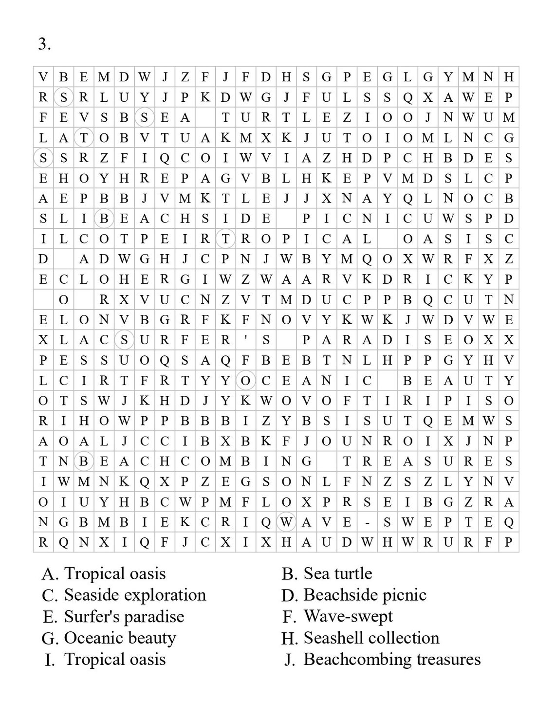 Word Search Puzzle 100 Printable Puzzle Pages for Kids and Adults ...