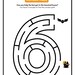 Halloween Number Maze Printable Number Maze Worksheets, Number ...