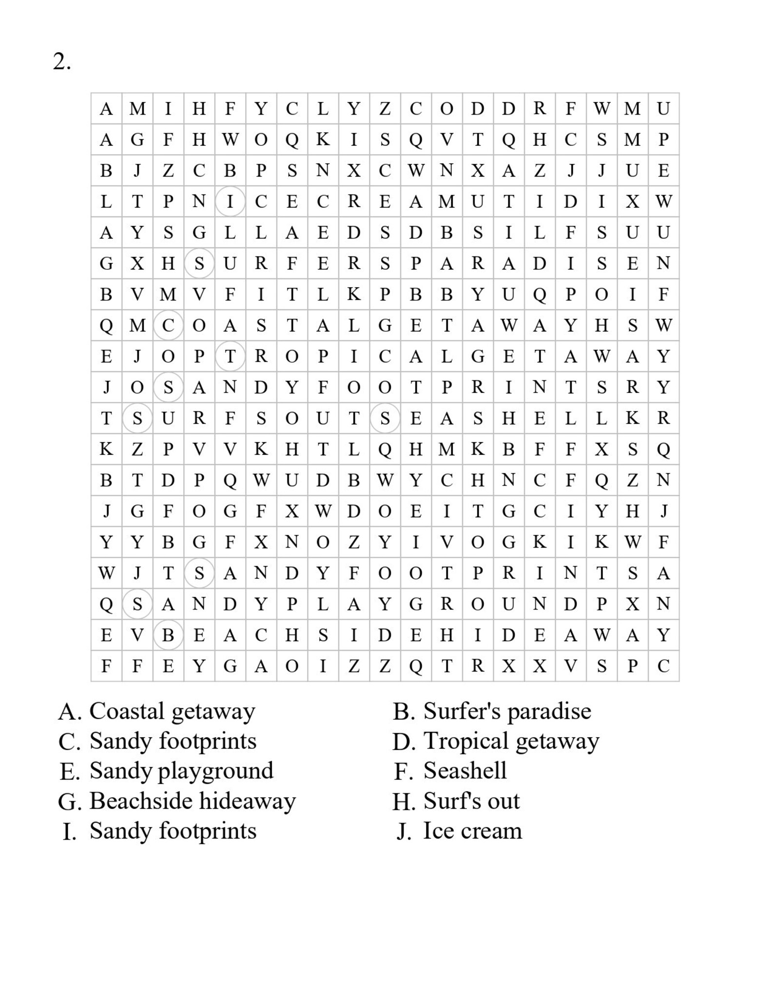 Word Search Puzzle | 100 Printable Puzzle Pages for Kids and Adults ...
