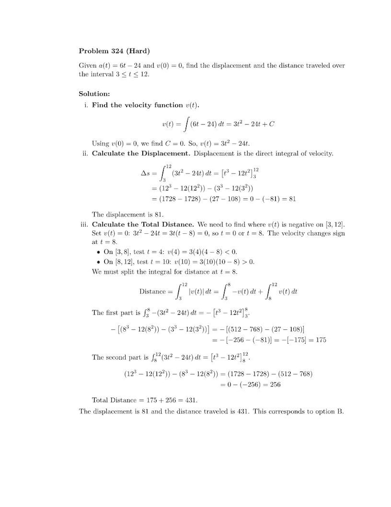 Definite Integrals & Area Between Curves Worksheets | AP Calculus AB/BC ...