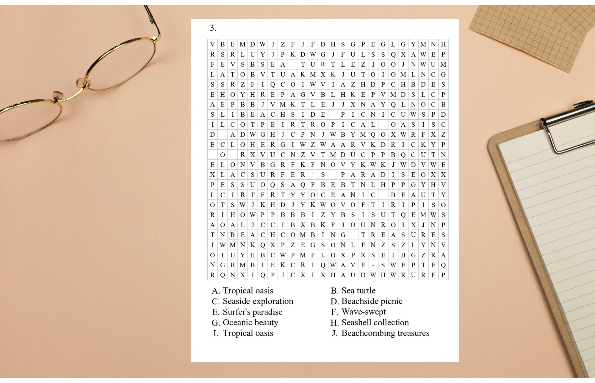 Word Search Puzzle 100 Printable Puzzle Pages for Kids and Adults ...
