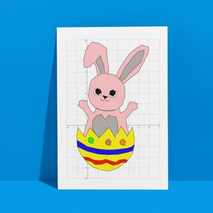 Easter Coordinate Plane Mystery Graphing Picture and Coloring Shapes 4 ...