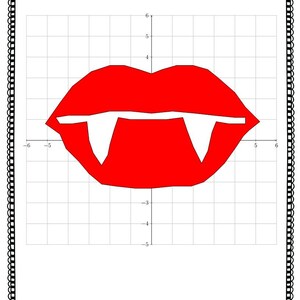 Halloween Graphing Using Coordinates 4 Quadrants Mystery Picture Math ...
