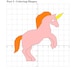 No Prep Beautiful Unicorn Coordinate Plane Math Mystery Graphing ...