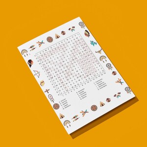 Indigenous Peoples’ Day Word Search Printables – 3 Vocabulary Puzzles ...