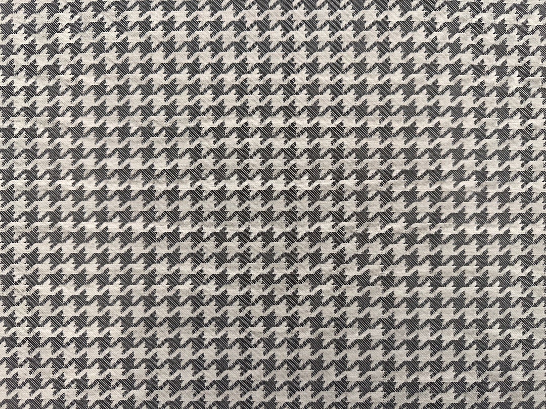 Gray Houndstooth Fabric by the Yard - Etsy