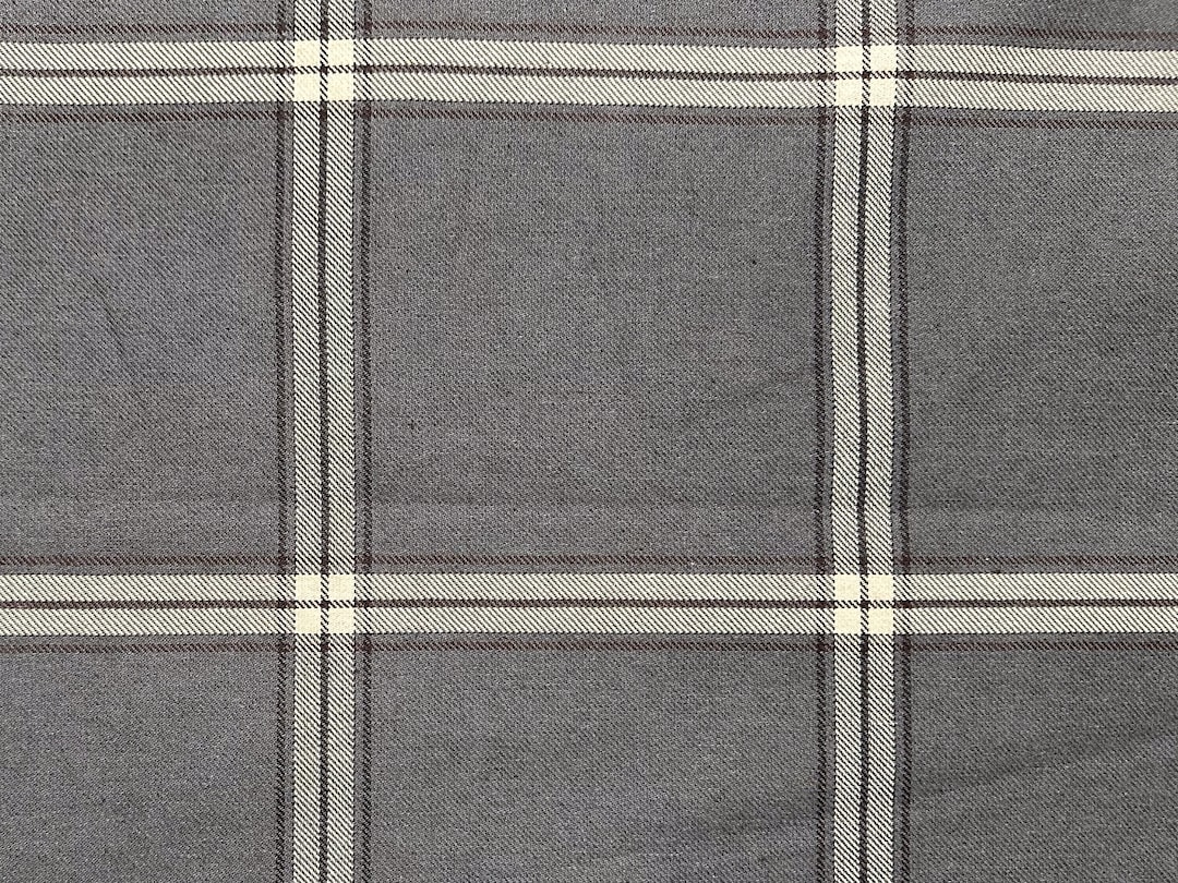 Slate Gray Plaid | Fabric by the Yard, Upholstery, Sewing, Upholstery ...
