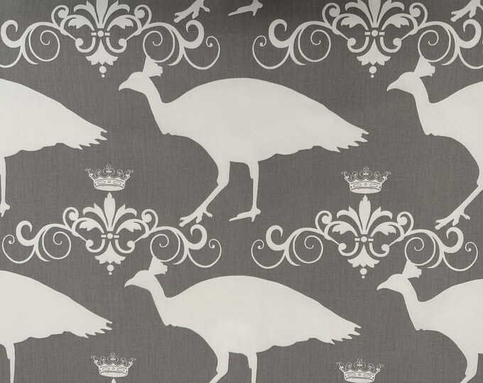 Aqua Peacock Upholstery Fabric Blue Peacock by Michaelzindell ...