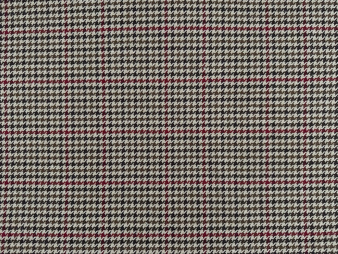 Hatched Earth Plaid | Fabric by the Yard, Upholstery, Sewing ...