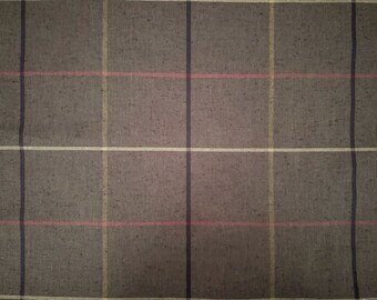 Soft Autumn Plaid Fabric Neutral Fall Plaid by Littlearrowdecor Tartan ...