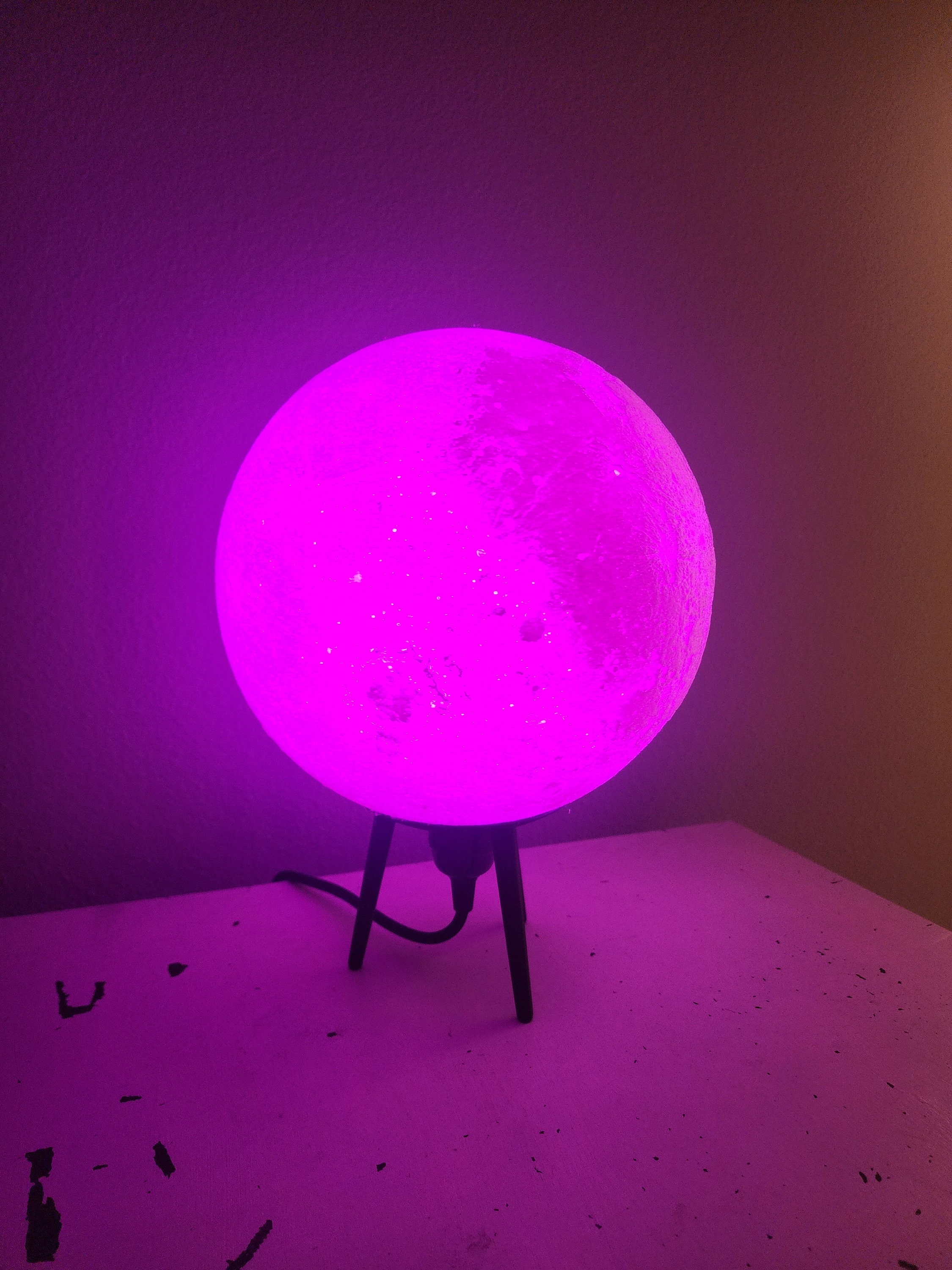 Large Moon Lamp - Etsy