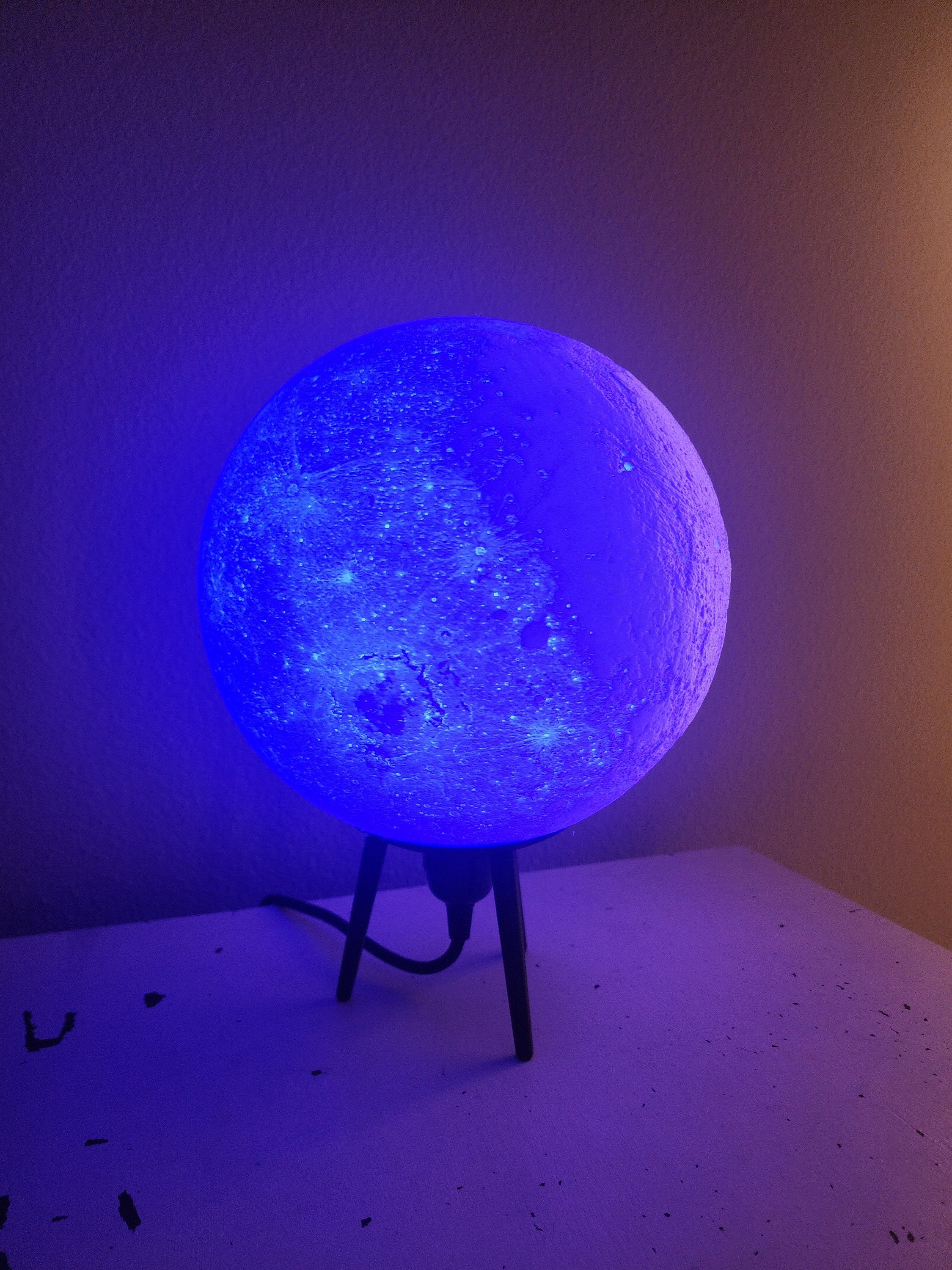 Large Moon Lamp - Etsy