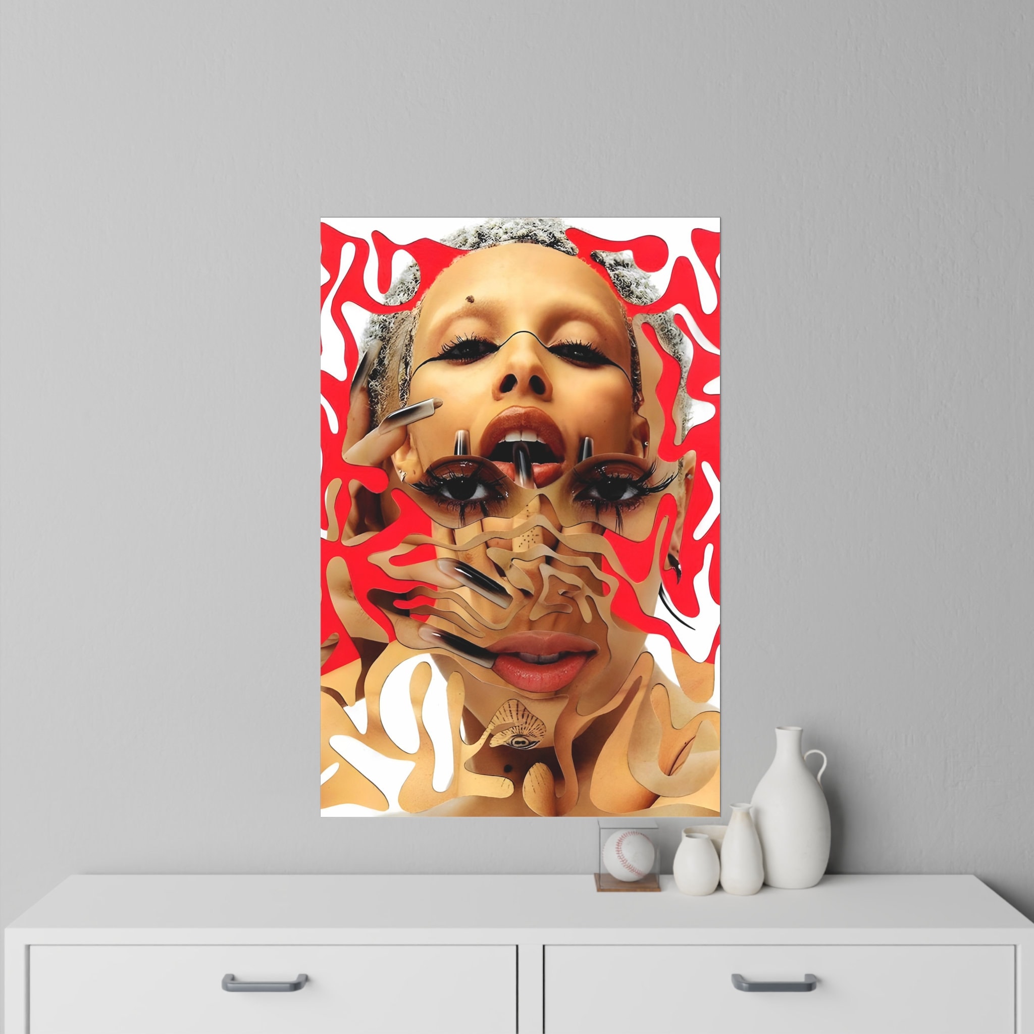 Doja Cat Poster, Scarlet Album Poster, Music Poster, Album Cover Poster ...