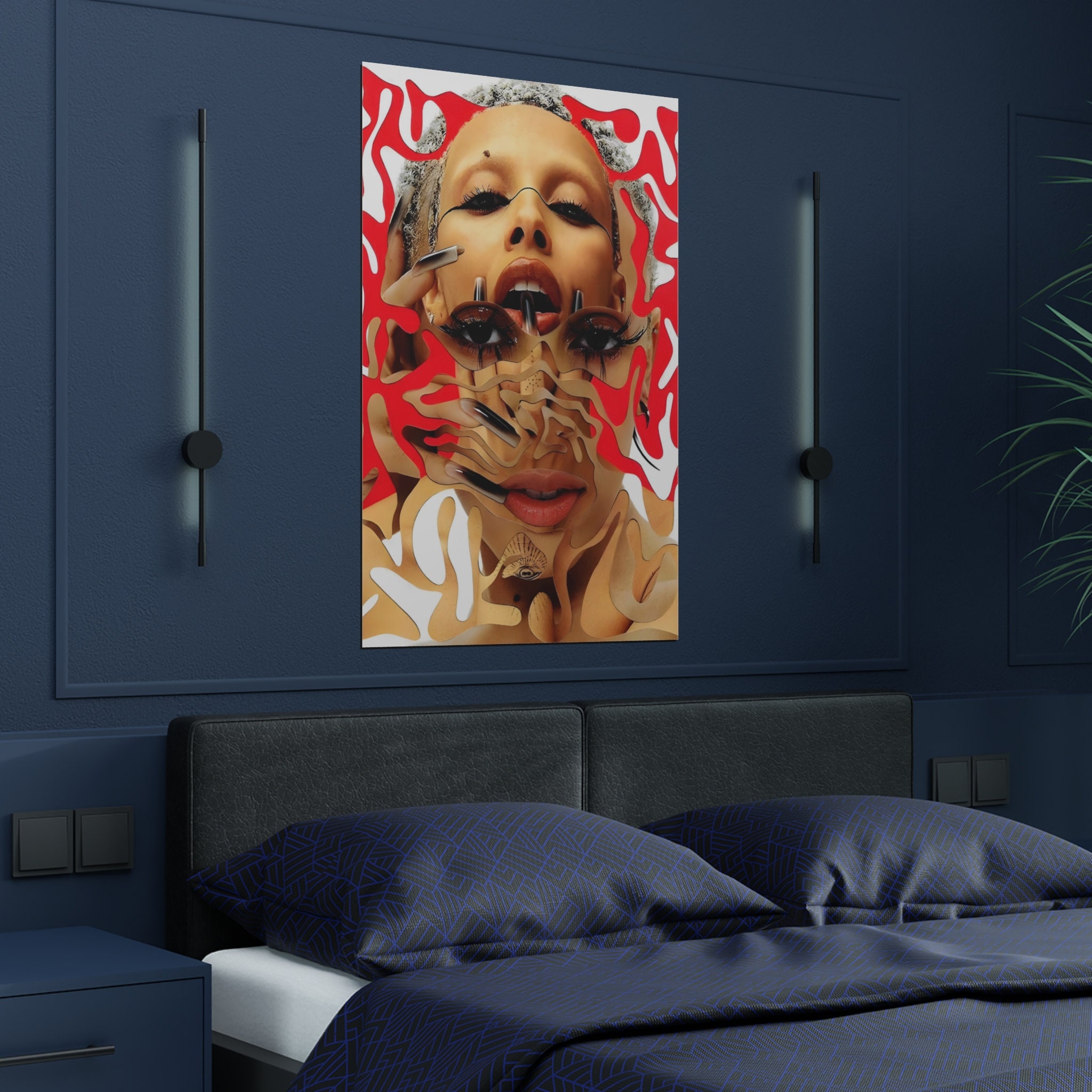 Doja Cat Poster, Scarlet Album Poster, Music Poster, Album Cover Poster ...