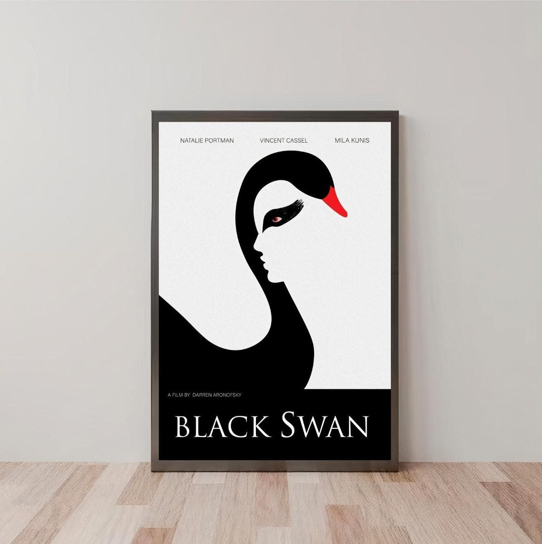 Black Swan Movie Poster Black Swan Wall Art Print Wall - Etsy