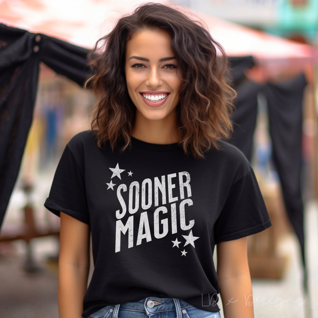 Sooner Magic T-shirt: Oklahoma Football Game Day Lucky Tee - Etsy
