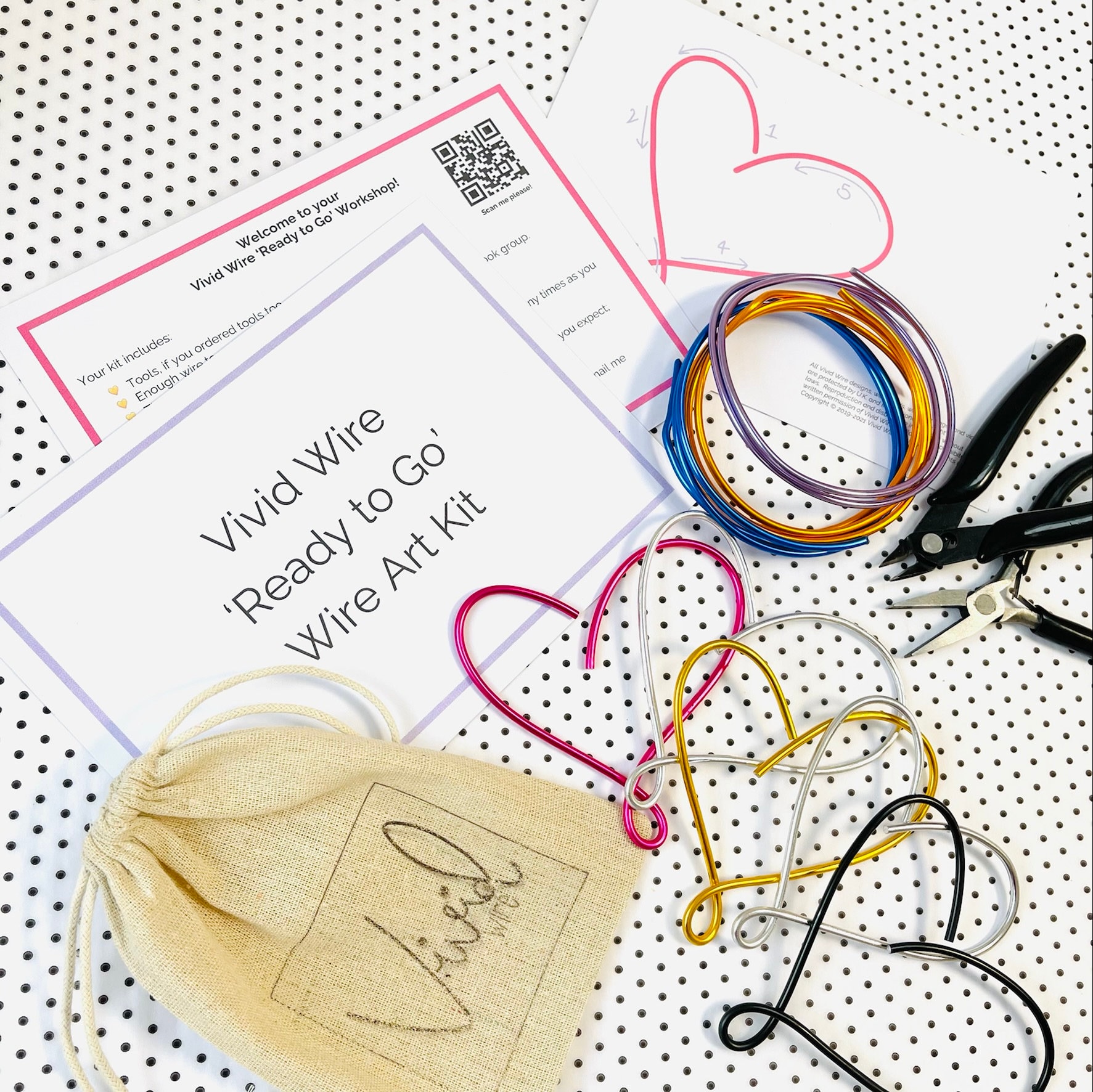 Wire Heart Digital DIY Kit | Digital Download | Make Your Own Wire ...