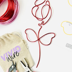 Wire Rose Digital DIY Kit Digital Download Make Your Own Wire Rose ...