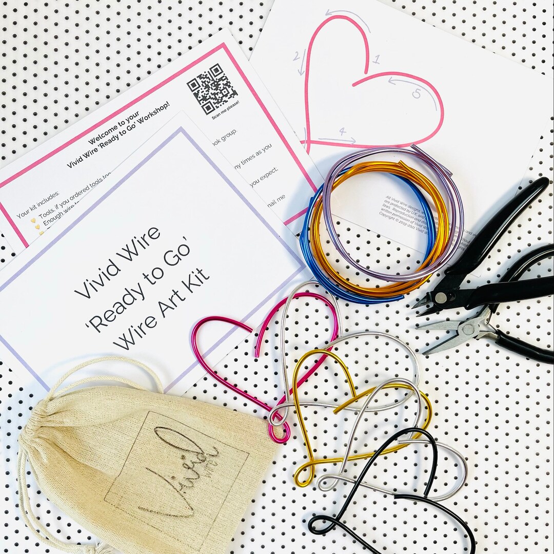 Wire Heart Digital DIY Kit | Digital Download | Make Your Own Wire ...
