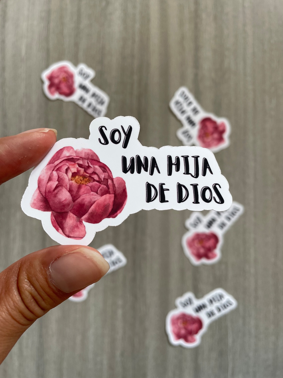 Soy Una Hija De Dios Peony Sticker, I Am a Child of God Stickers, SUD Primary Stickers, LDS ...