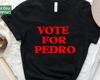 Vote for Pedro T Shirt Napoleon Dynamite Graphic Ringer - Etsy