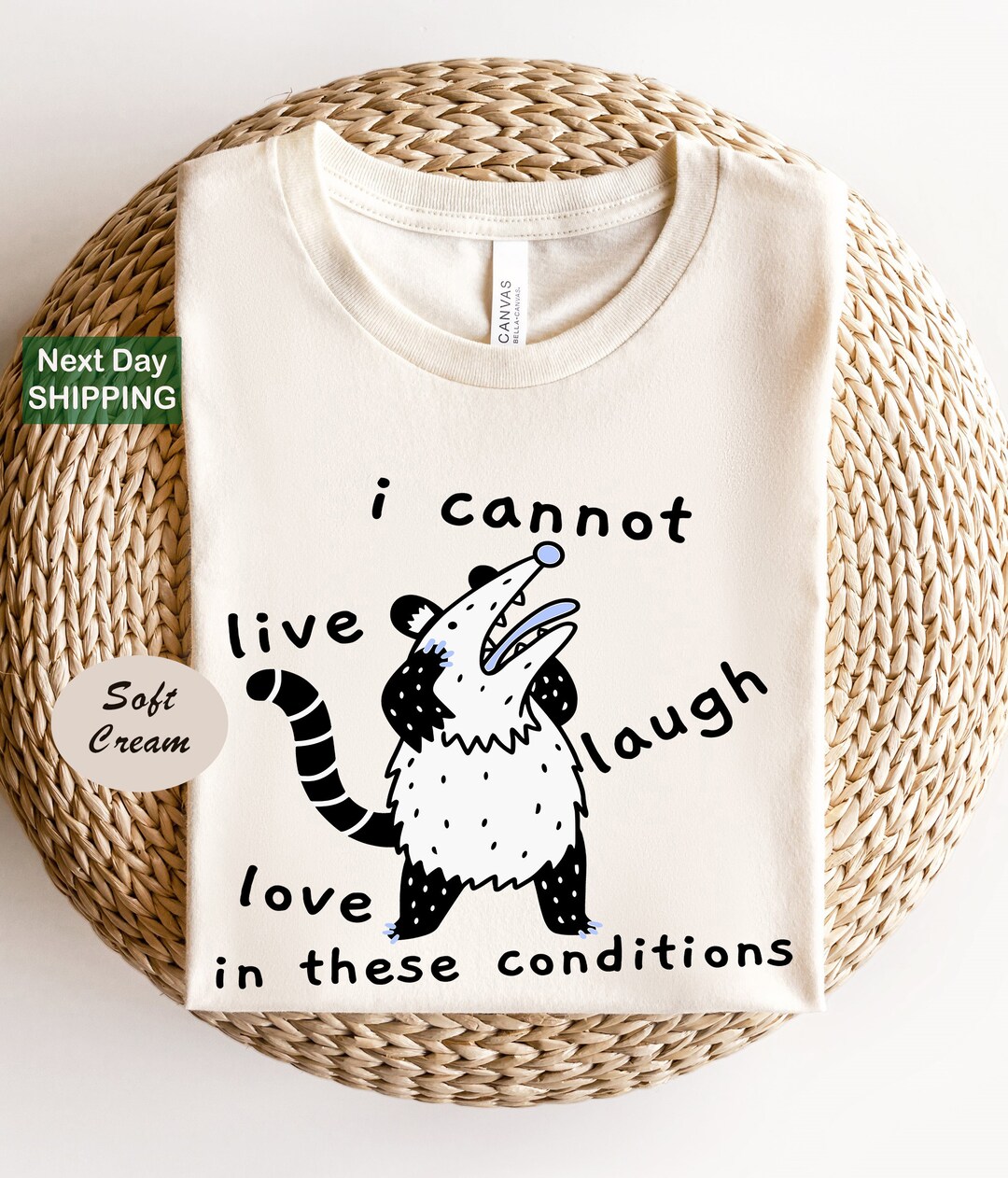 I Cant Live Laugh Love in These Conditions Unisex Shirt, Funny Shirt ...