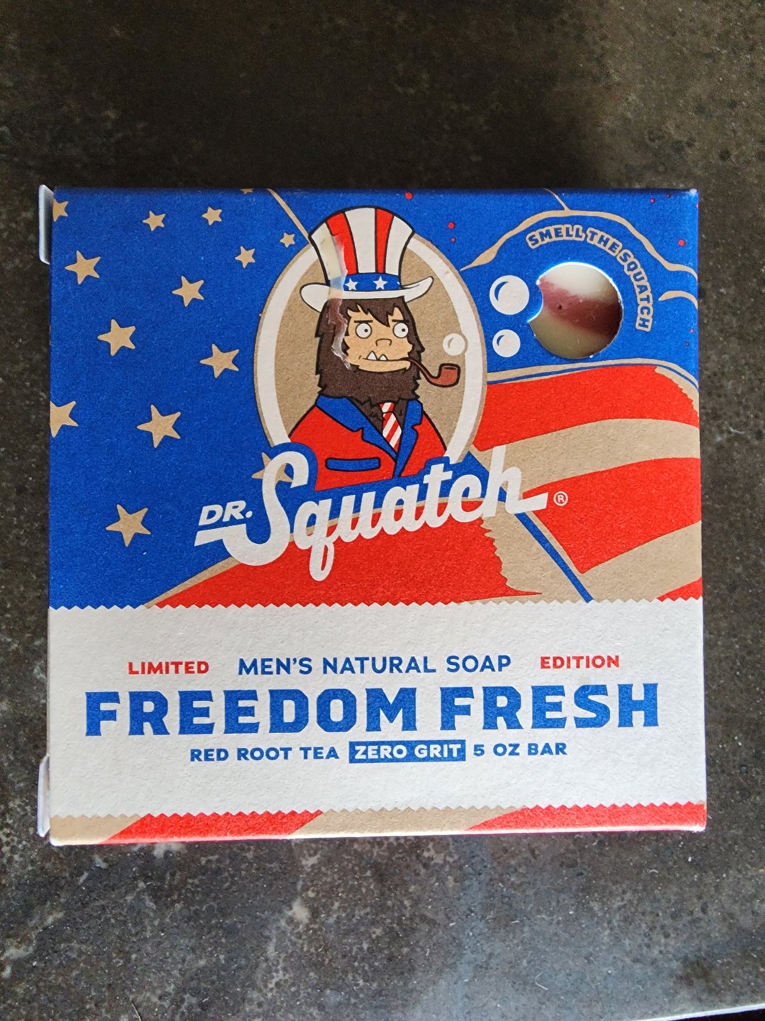 Dr Squatch Freedom Fresh Limited Edition Bar Soap 5oz Etsy