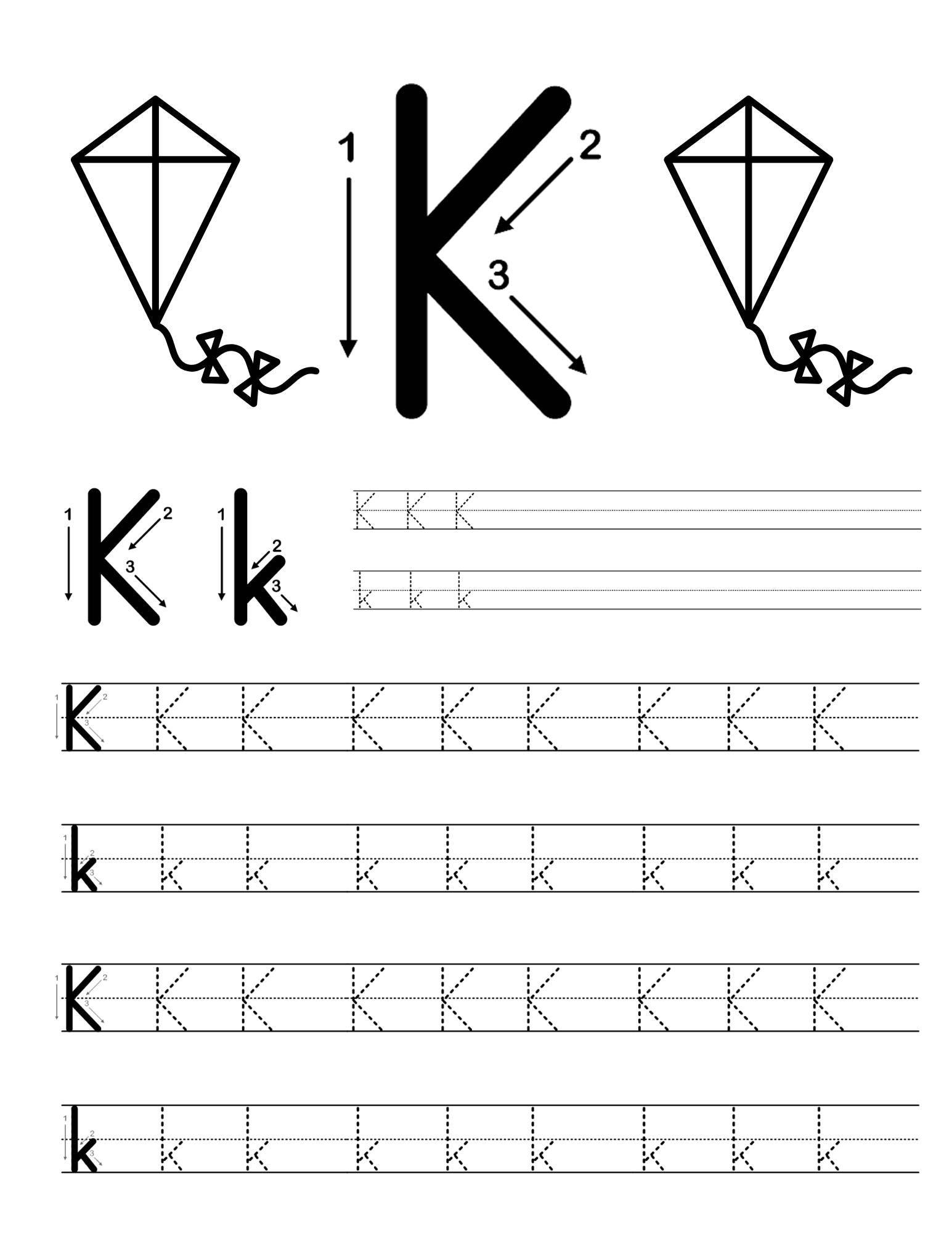 Full Alphabet Letter Tracing - Etsy