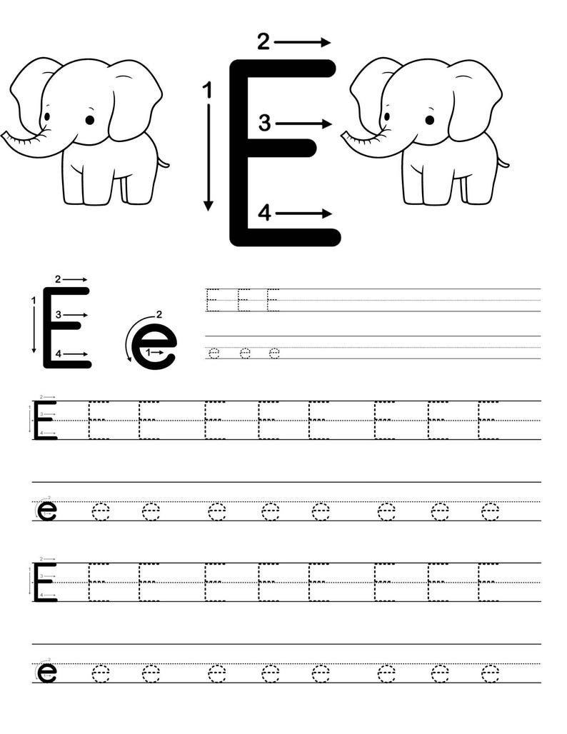 Full Alphabet Letter Tracing - Etsy