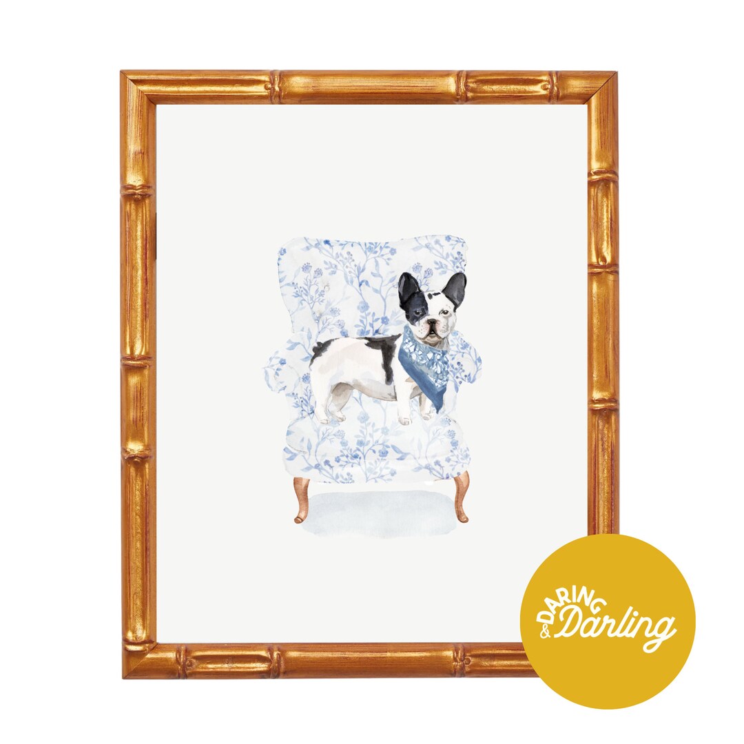 French Bulldog Art, French Bulldog Gifts, French Bulldog Decor ...