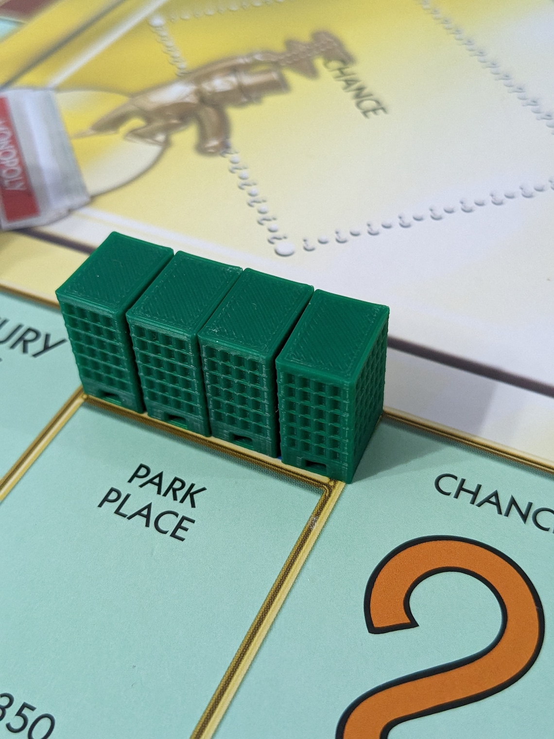 Skyscraper Hotel and Apartment Houses Monopoly Style 3D Printed (1 ...