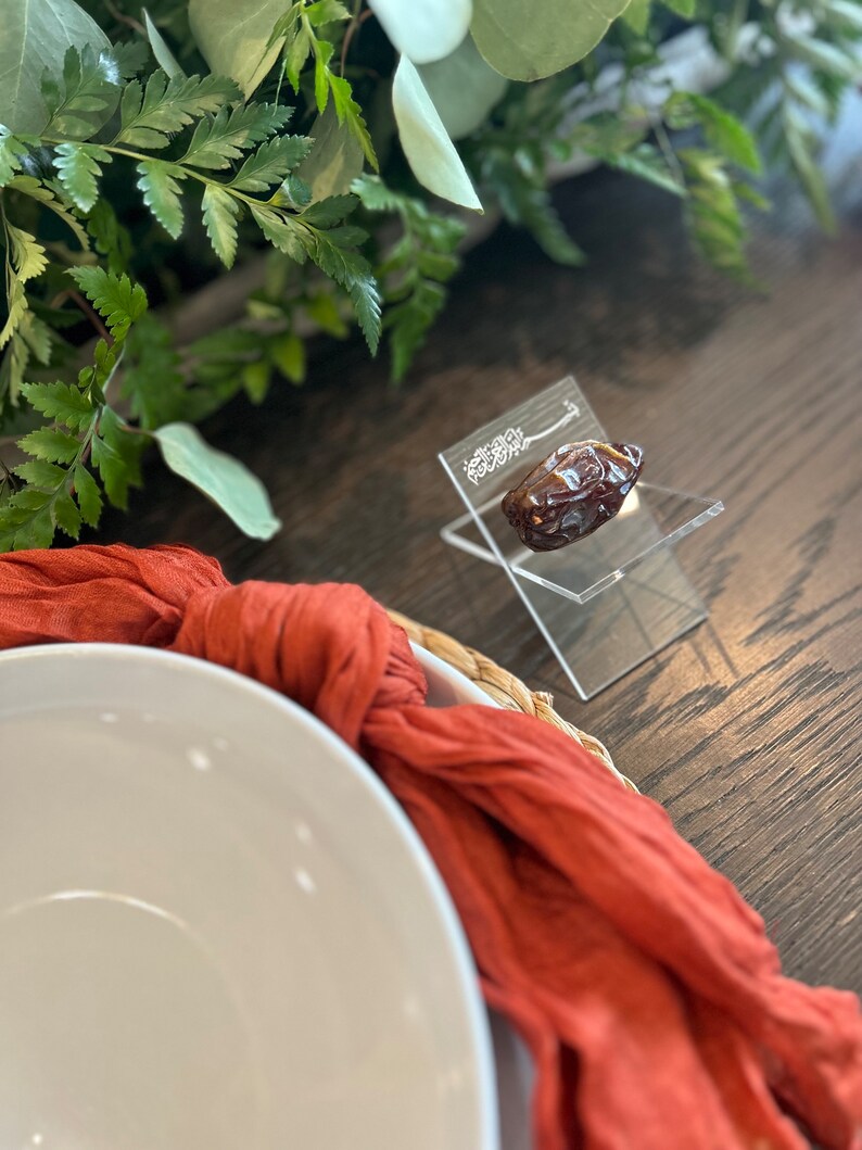 Date Holder, Acrylic Date Display, Ramadan Decor, Iftar Table Decor ...