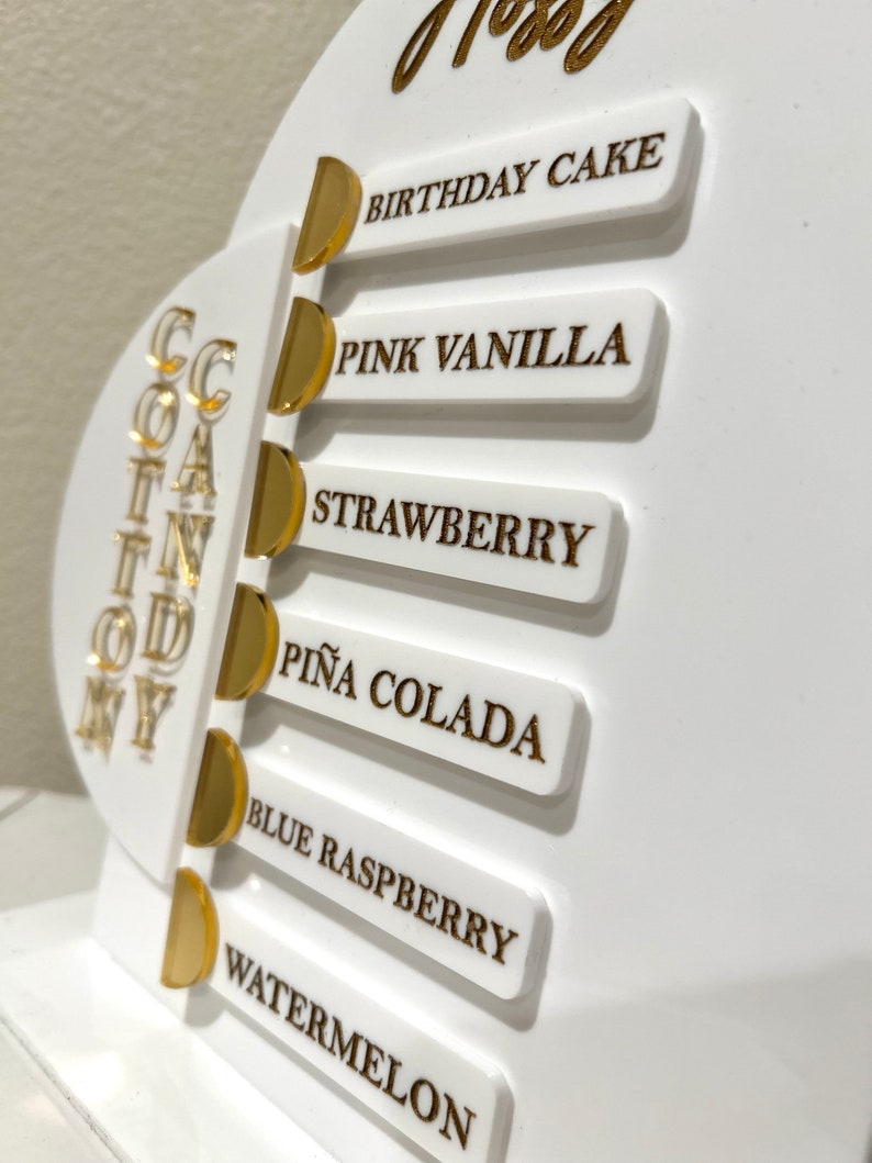 Interchangeable Menu Sign, Magnetic Business Menu Sign - Etsy